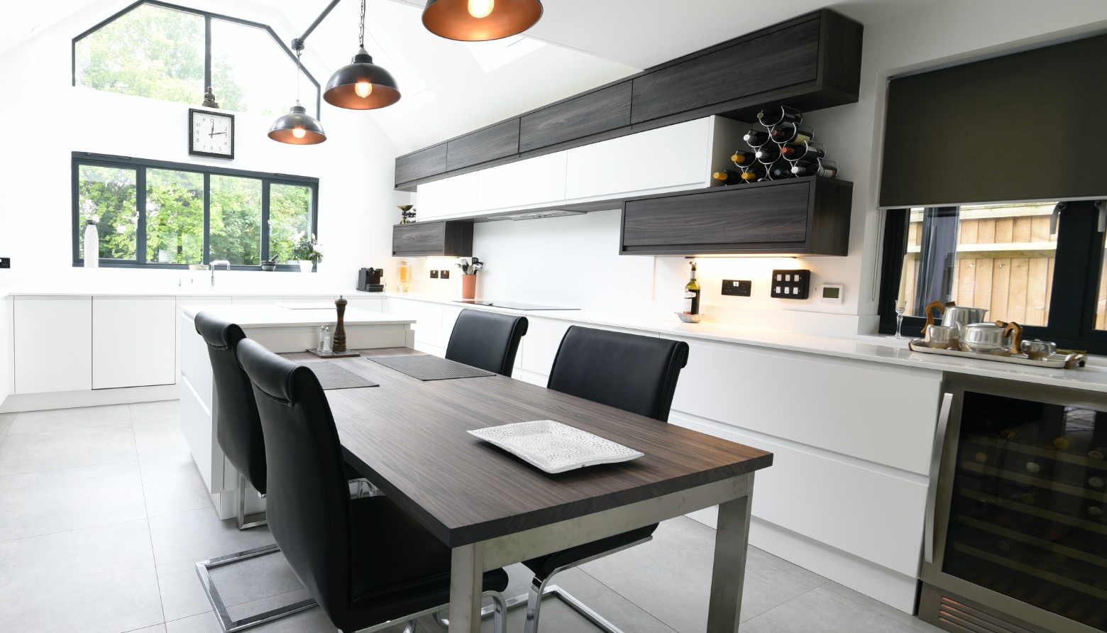 The art of the monochrome kitchen | Burnhill Kitchens